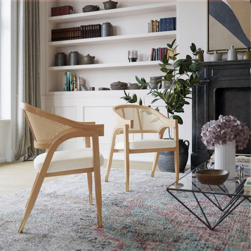 Cane Rattan Dining Chair SK-220901- – Restaurant Furniture 4 Less
